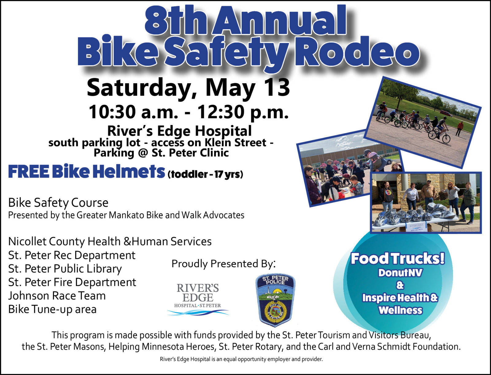 8th Annual Bike Safety Rodeo - St. Peter Chamber
