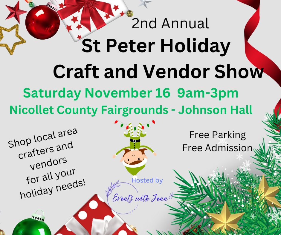 Holiday Craft & Vendor Show - St. Peter Chamber