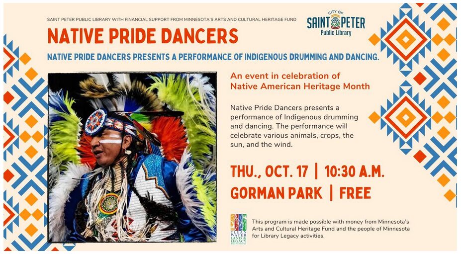 Native Pride Dancers - Gorman Park - St. Peter Chamber