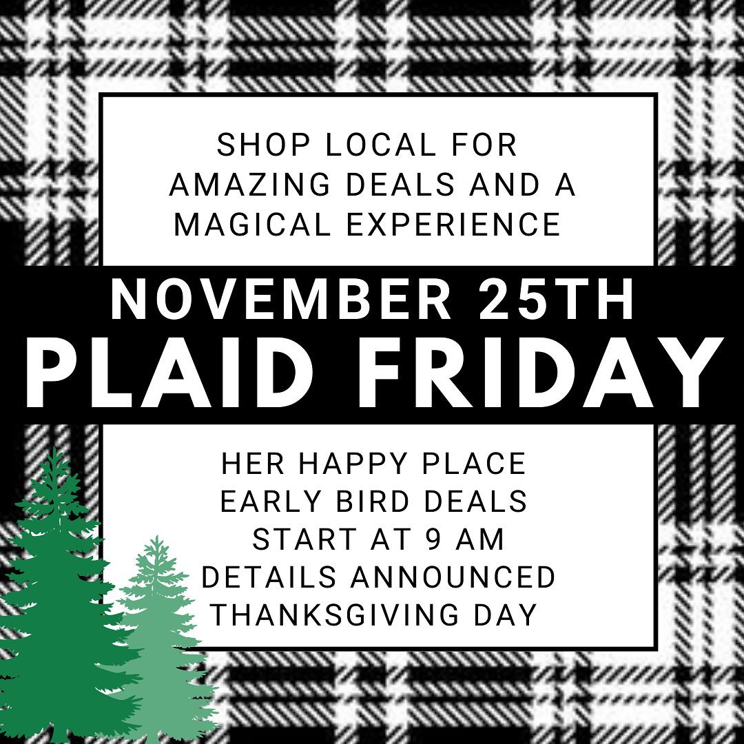 Plaid Friday - Her Happy Place - St. Peter Chamber