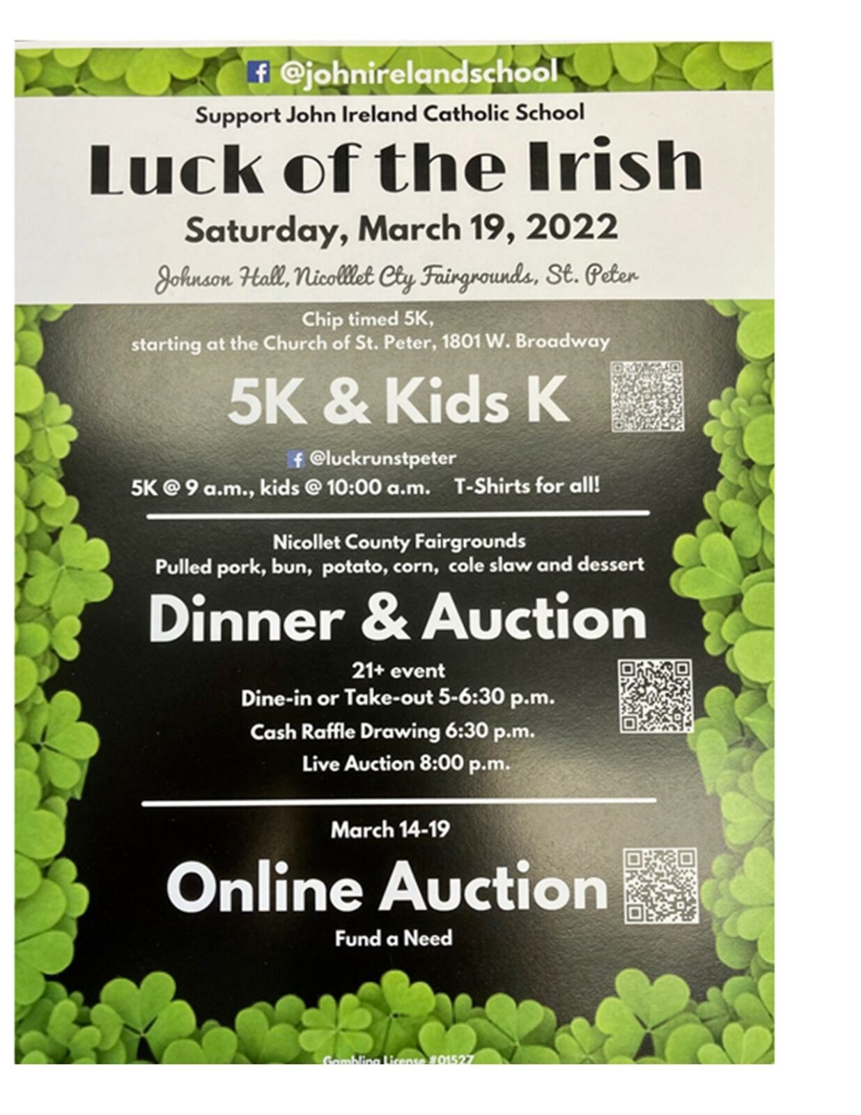 Upcoming Events – St. Peter Chamber